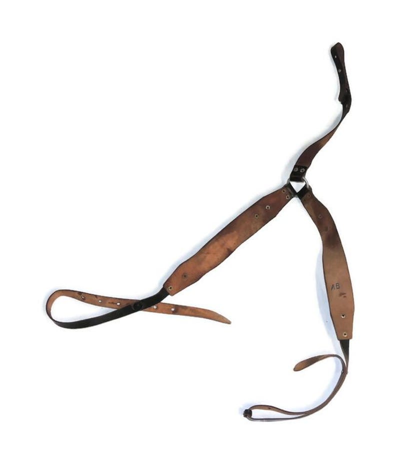 Polish Motorized Militia Old Police Force Suspenders for Webbing ...