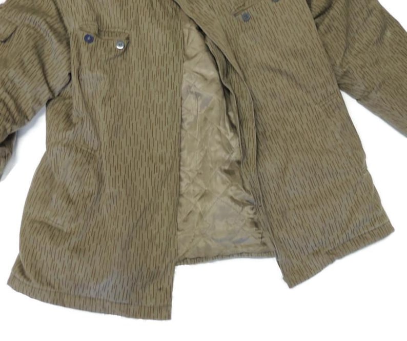 NVA East German Peoples Army Winter Jacket Raindrop Camouflage Original ...