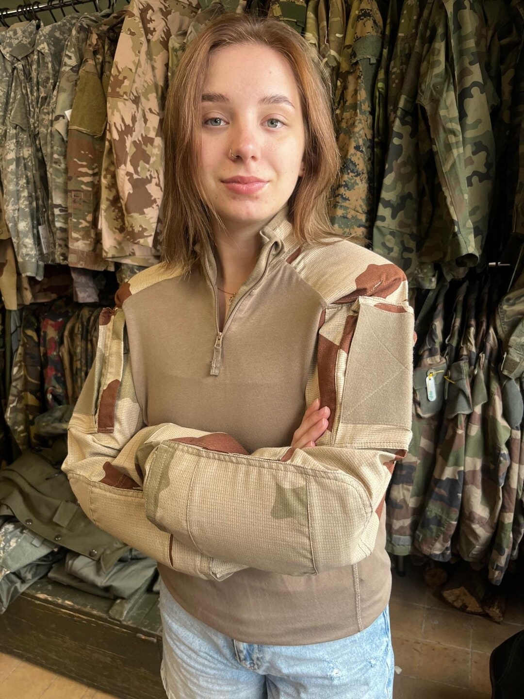 French Army Desert Combat Shirt Ubacs CCE Arid Version 96L Issued - Etsy