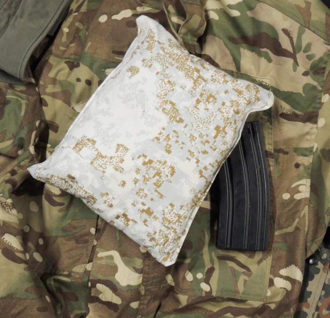 Crooked Pencott Snowdrift Camouflage Pillow EDC Hiking - Etsy