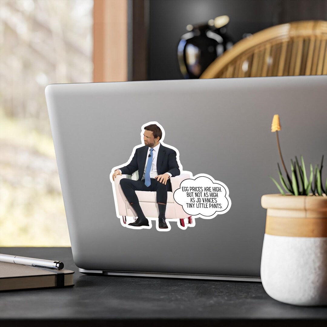 Anti JD Vance Sticker, Funny Political Sticker, Anti MAGA Sticker, Anti ...
