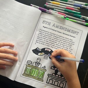 Bill of Rights Coloring Book for Kids - Fun and Easy Learning! - Etsy
