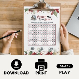 Christmas Game Bundle Printable Christmas Classroom Activities Fun ...