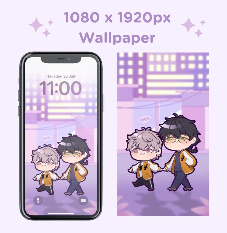 Wind Breaker Anime Phone Wallpaper Chibi Tomiyama Choji and Togame Jo ...