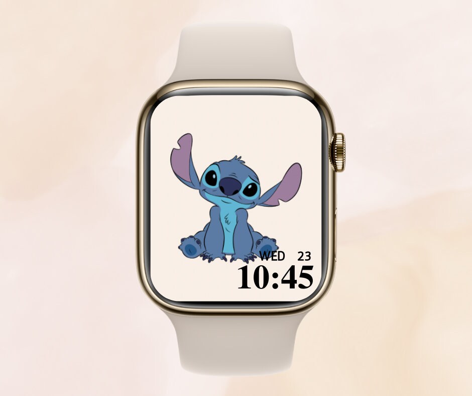 Stitch Apple Watch Face Digital Download - Etsy