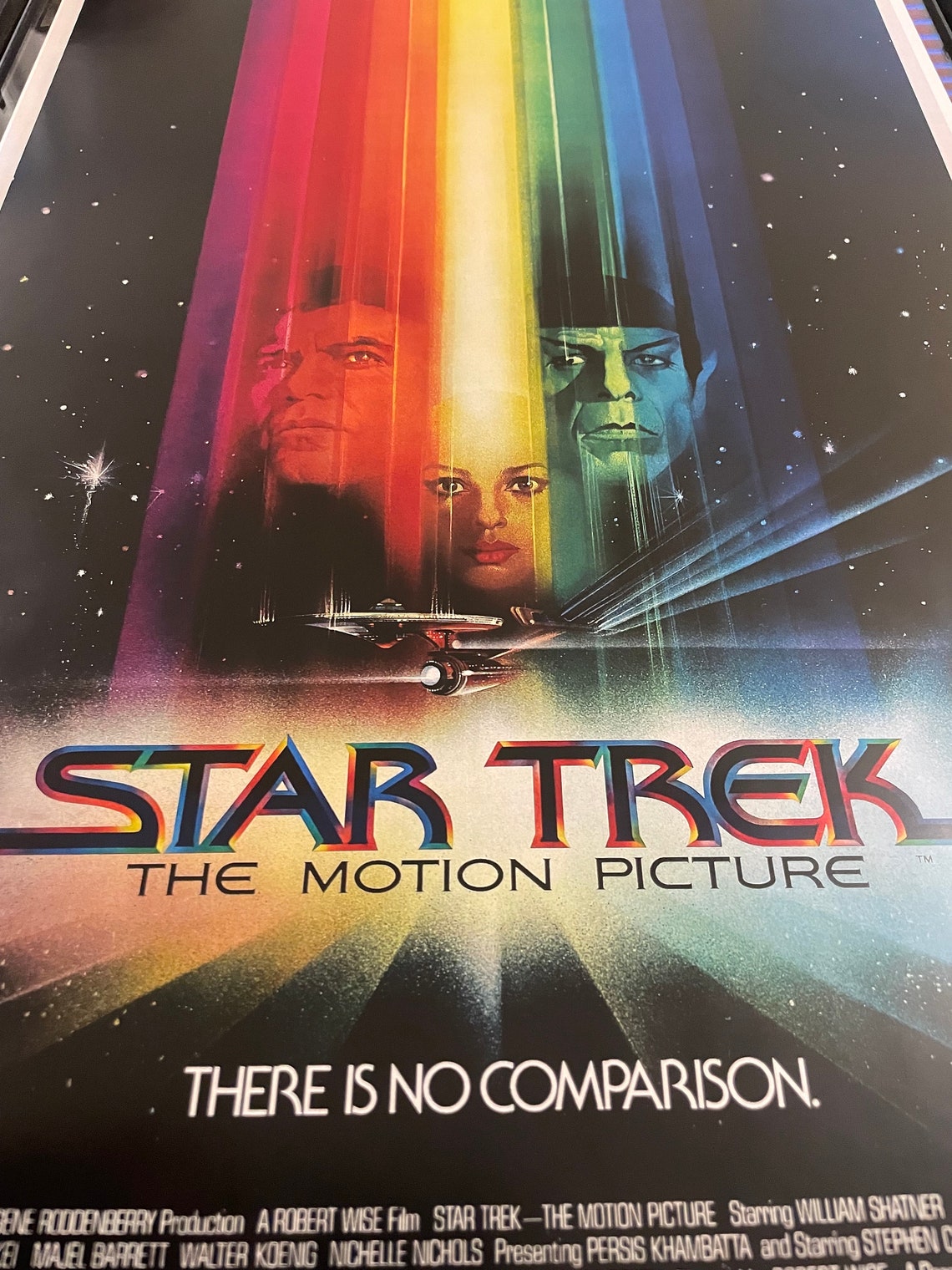 Star Trek the Motion Picture Movie Poster 12x18 110lb Cardstock Frame ...