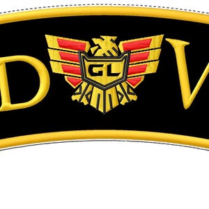 Gold Wing Iron-on PATCH Set Aufnäher Parche Brodé Patche Toppa for Fans ...