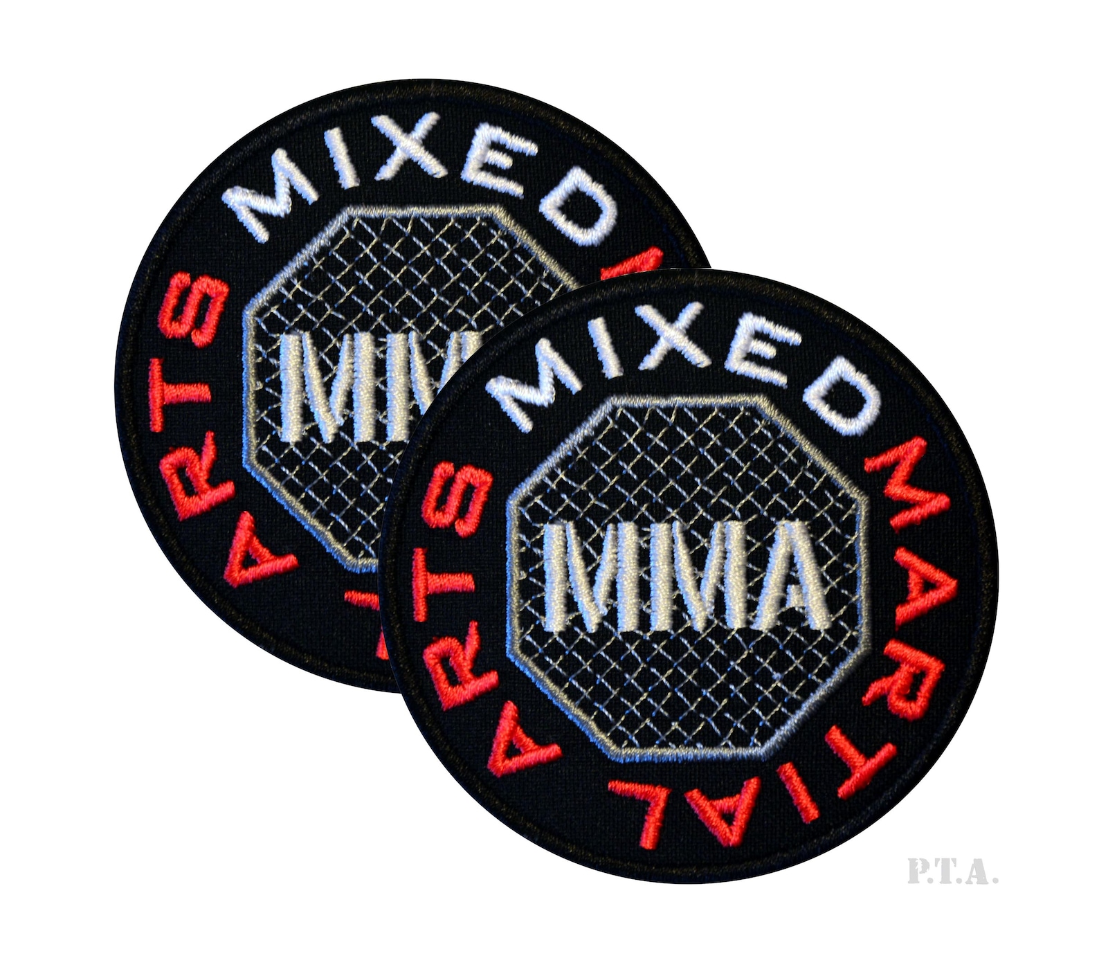 MMA Iron-on Patch Set (2), Mixed Martial Arts Applique - Etsy