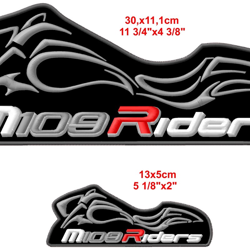 Black Harley Riders Patch - Etsy