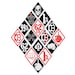 Biker Diamond Embroidery Patch Set - Iron-on Motorcycle Patches (2 Pcs ...