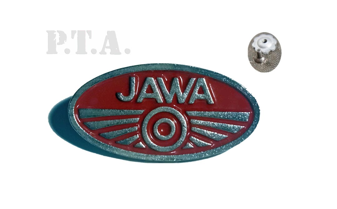 Vintage JAWA Metal PINS 80s Badge Insignia Anstecker Pin Motorcycle - Etsy
