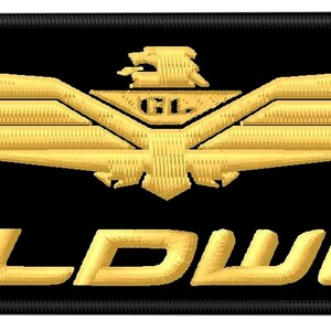 Gold Wing Iron-on PATCH Set Aufnäher Parche Brodé Patche Toppa for Fans ...