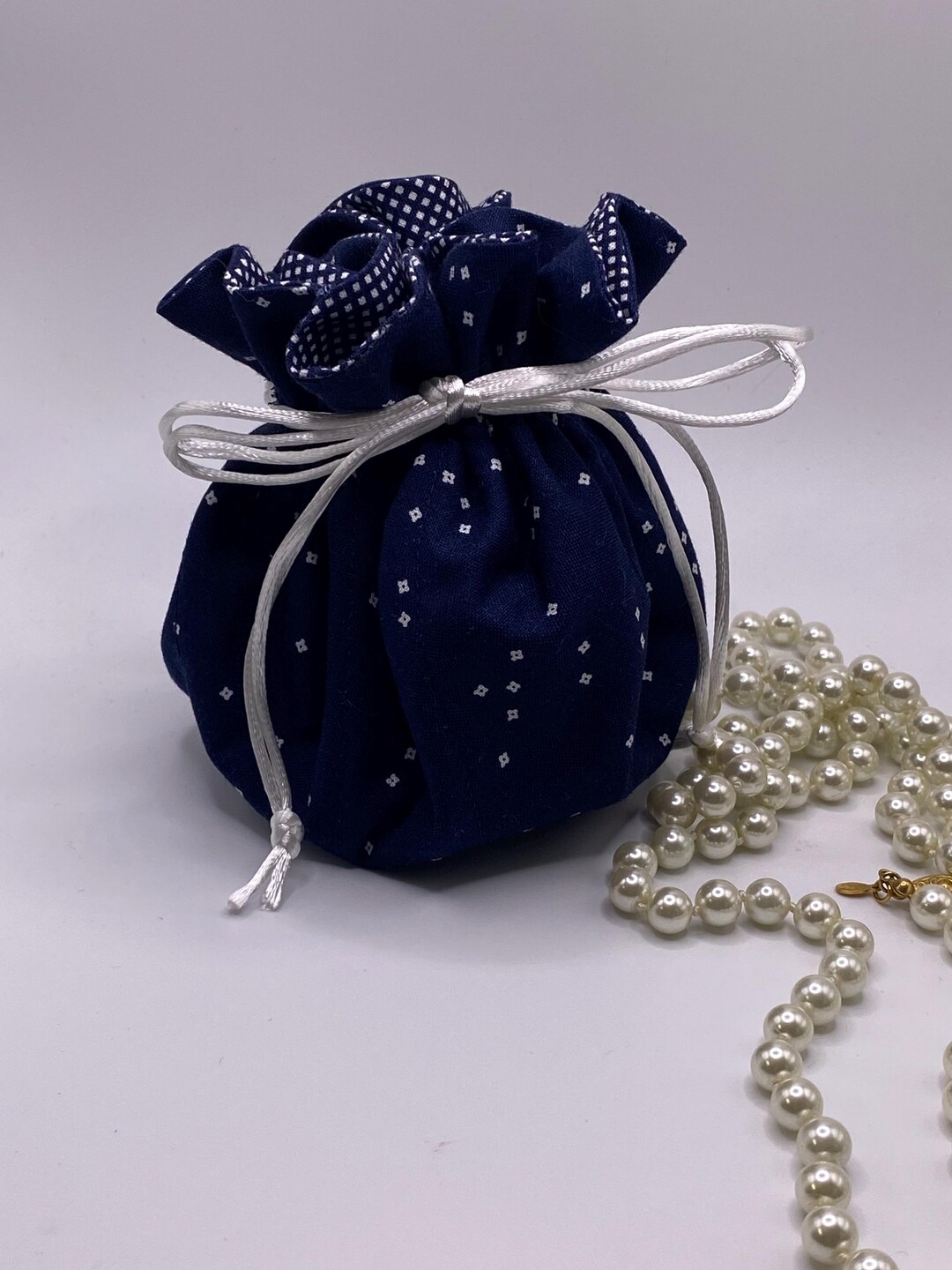 Jewelry Pouch 8 Pockets | Navy Travel Jewelry Pouch | Jewelry Pouch ...