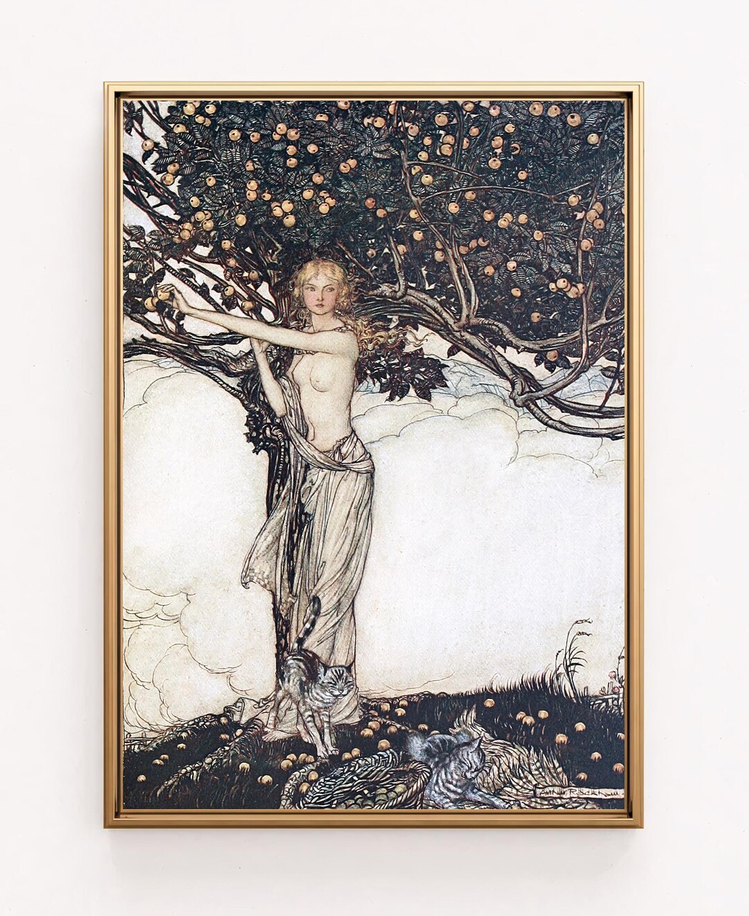 Arthur Rackham Vintage Artwork Digital Download - 7 Sizes Print ...