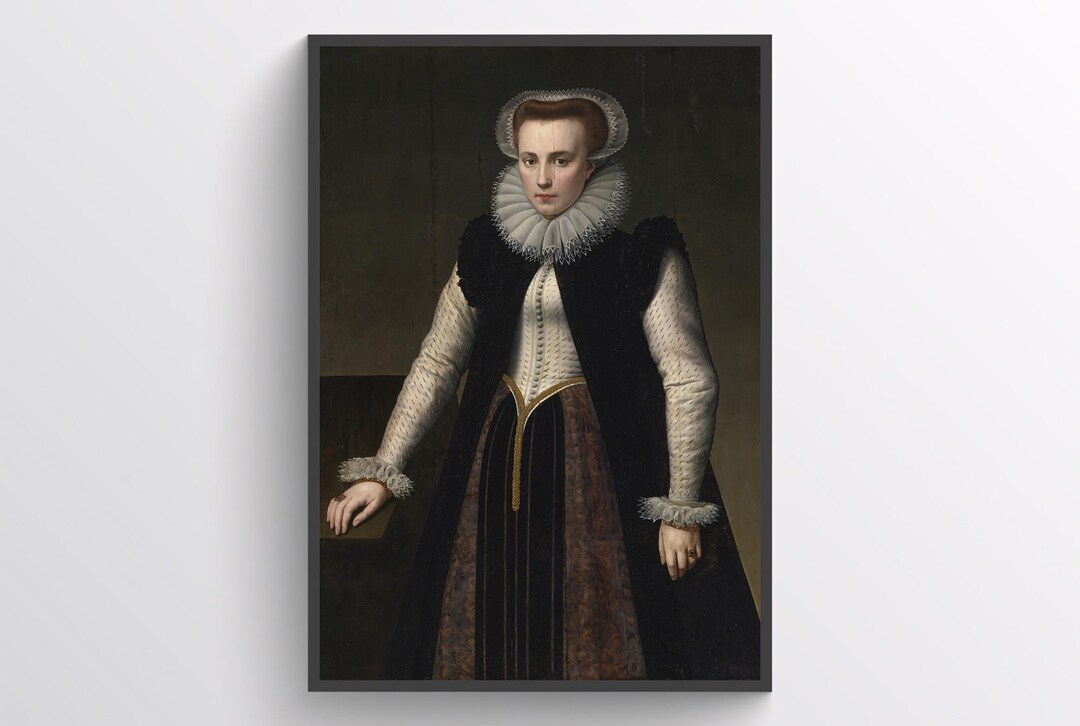 Elizabeth Bathory Portrait, Digital Download, Bloody Countess, Medieval ...