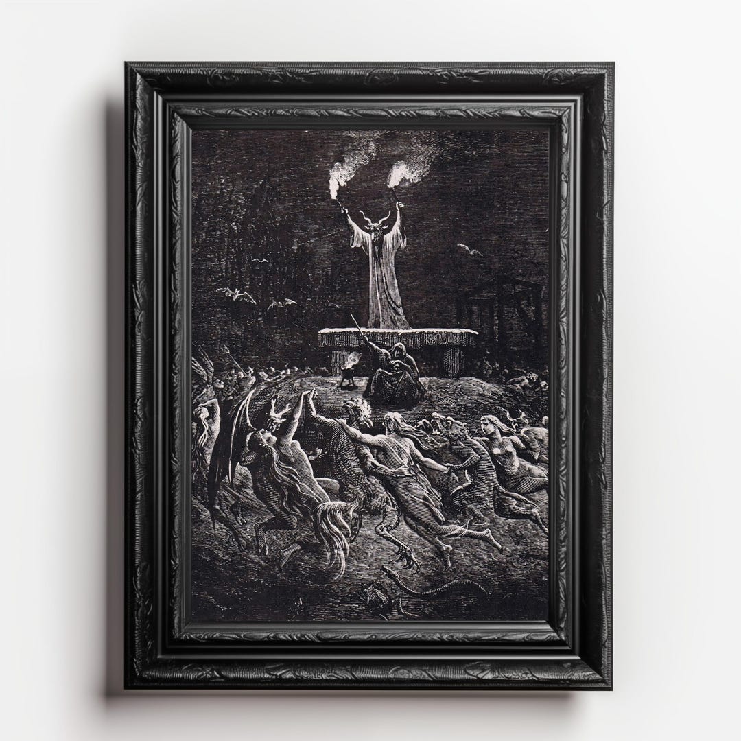 Gustave Doré's Dante's Inferno Scene - High-resolution Digital Art ...