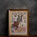 Vintage Devil Mythology Print: Digital Illustration of Historic Arabic ...