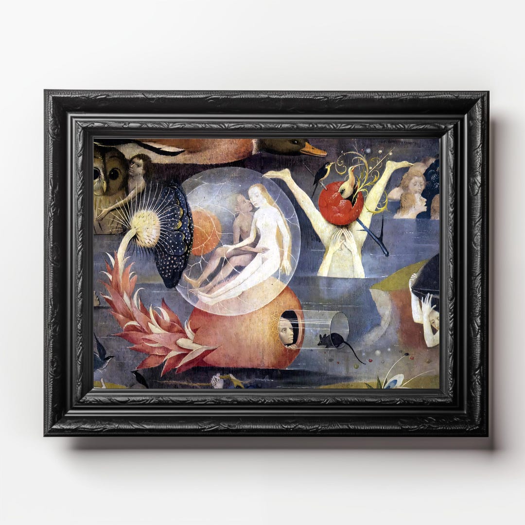Surreal Garden Hieronymus Bosch's Iconic 'garden of Earthly Delights ...