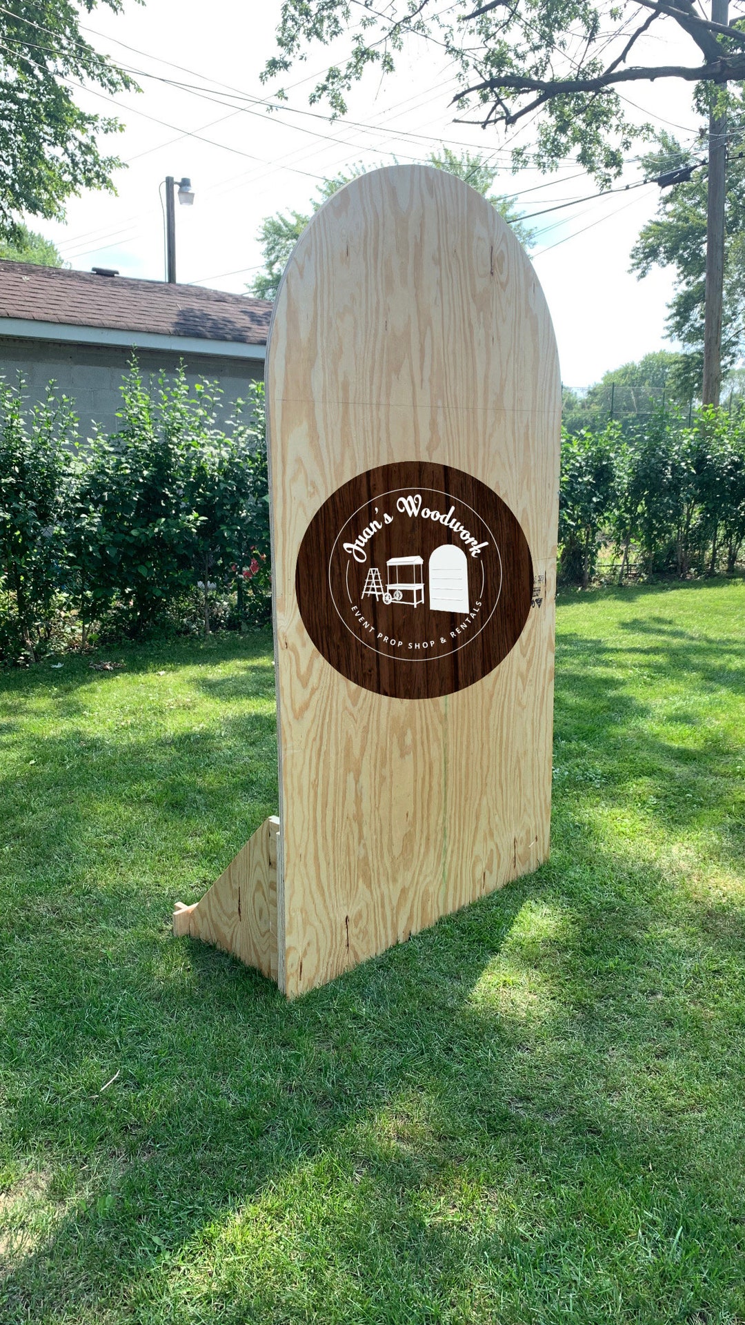 Foldable Arch Wall PLANS With Measurements- DIGITAL DOWNLOAD (this is ...