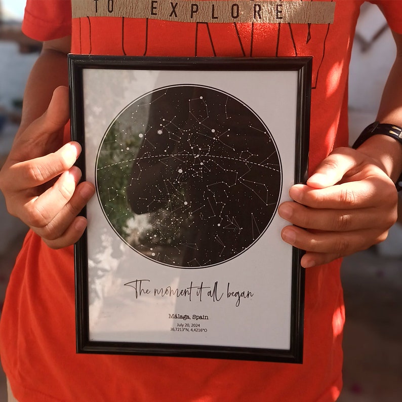 Star Map Custom Star Map Birth Custom Star Map Birthday Star Map ...