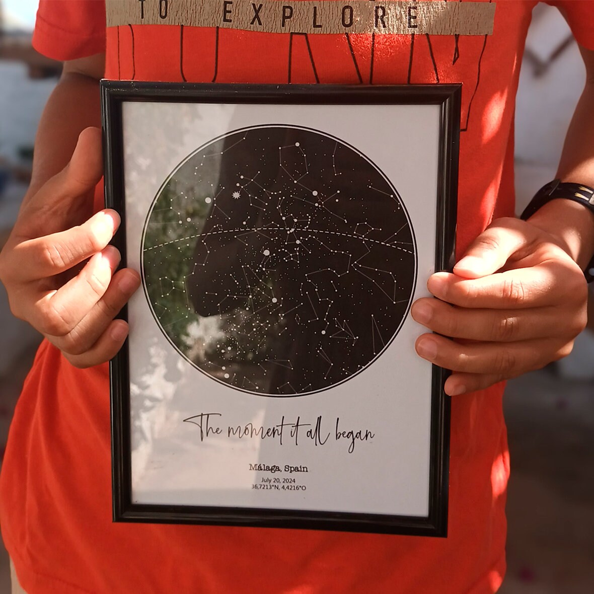 Star Map Custom Star Map Birth Custom Star Map Birthday Star Map ...