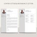 Resume Template With Photo, Professional Resume for Word , Canva, CV ...