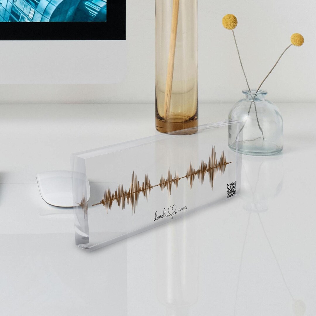 Sound Wave Art, Custom Soundwave, Soundwave Art, 40th Birthday Gift ...