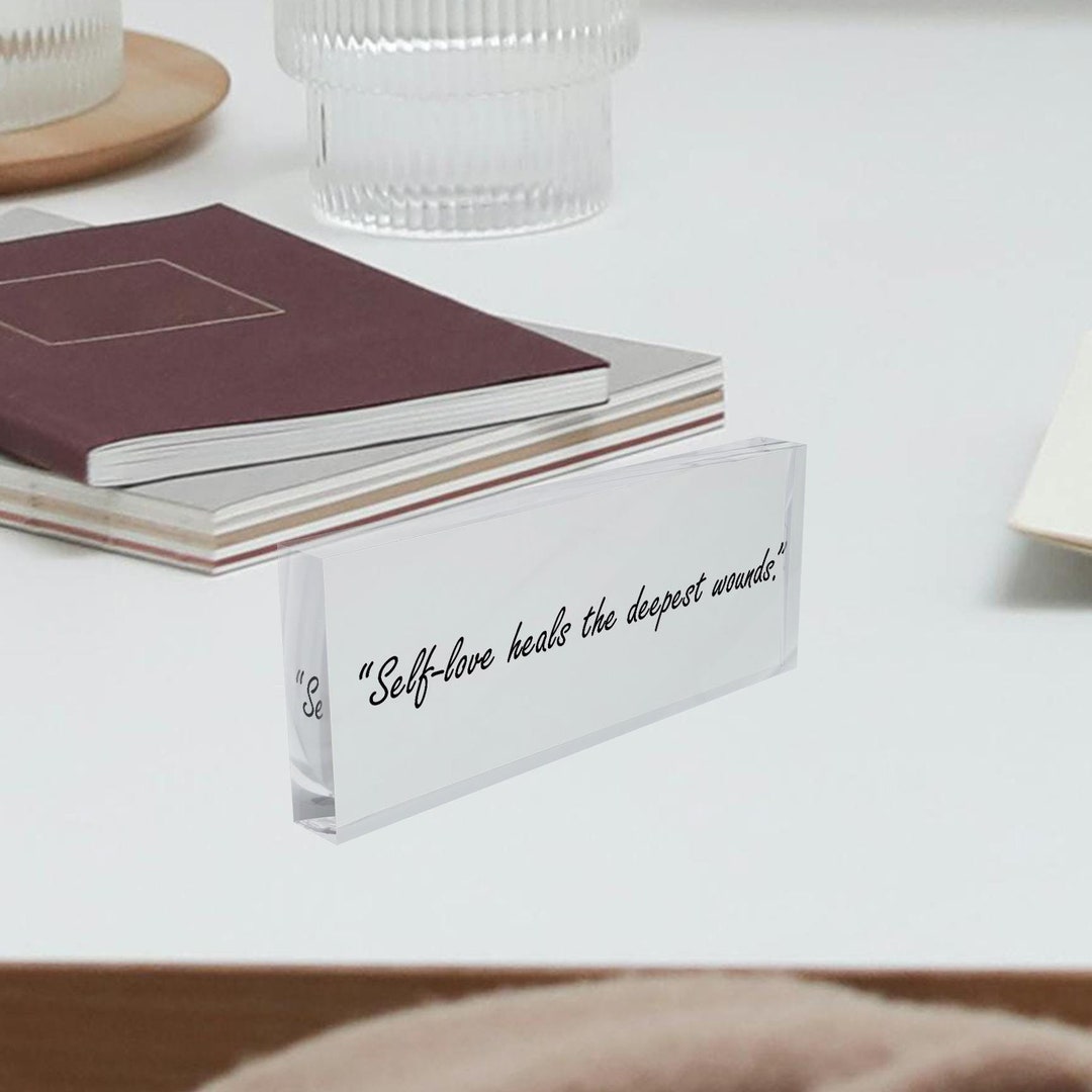 Personalized Quote Acrylic , Personalized Quote Sign, Brainy Quote ...