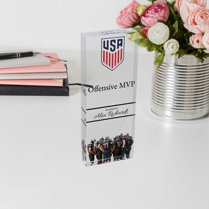 Custom Sports Team Plaque, Corporate Trophy Award, Sports Team ...