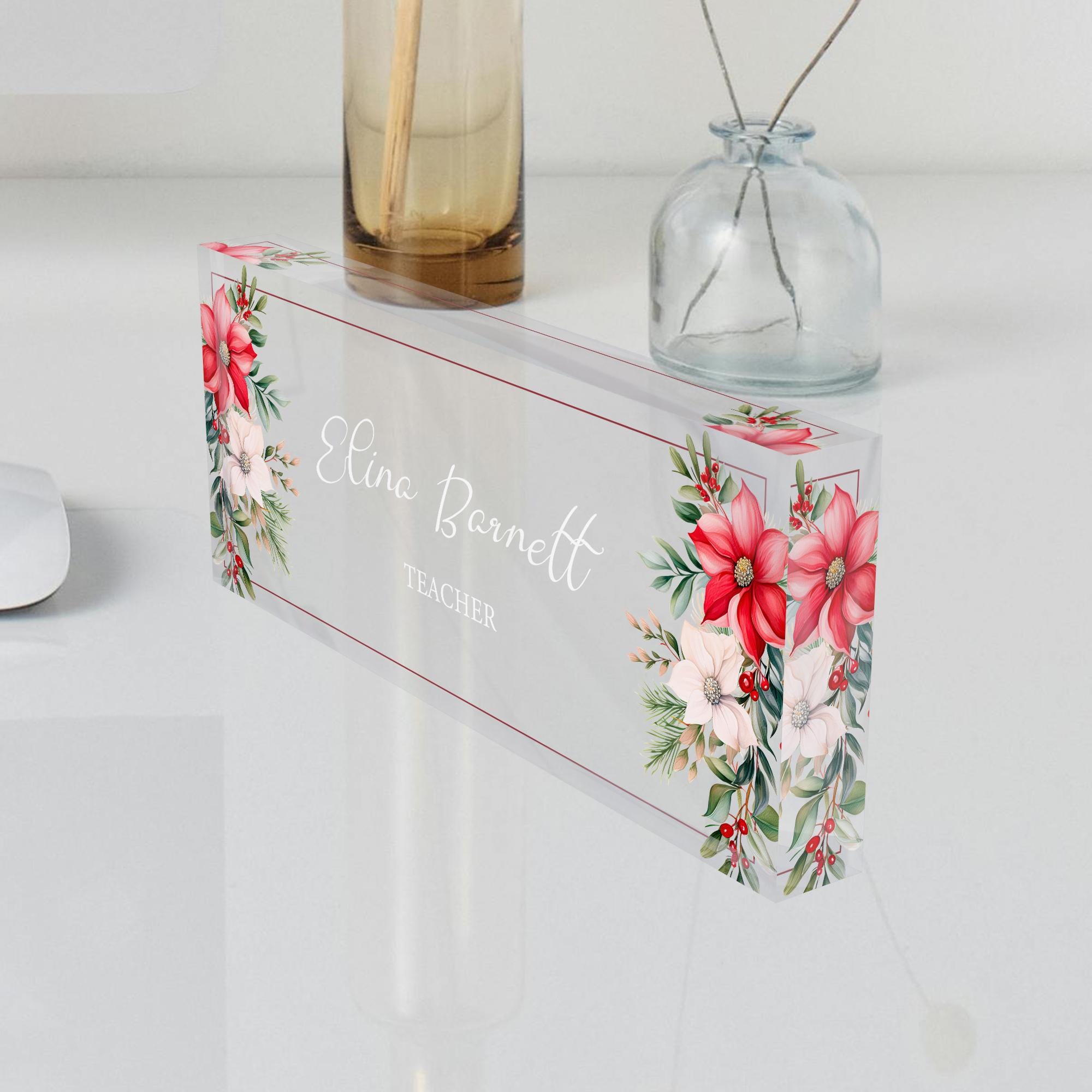 Office Desk Name Plate Personalized, Custom Name Plates for Desks ...