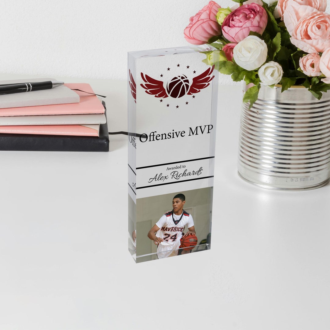 Sports Team Plaque | Custom Trophy Award | Basketball Team Players of ...