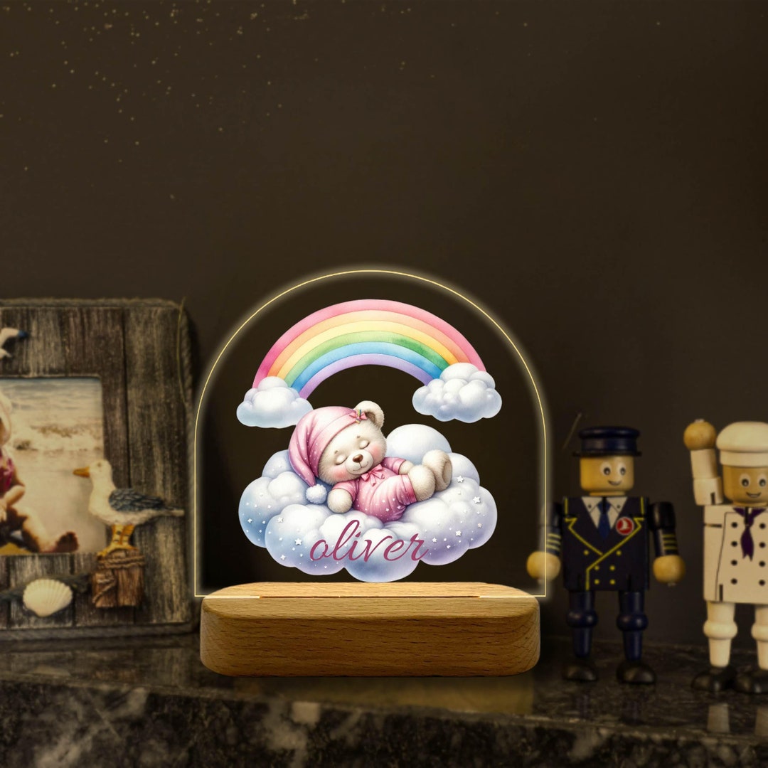 Teddy Bear Night Light Night Light for Kids Room Nursery Night Light ...