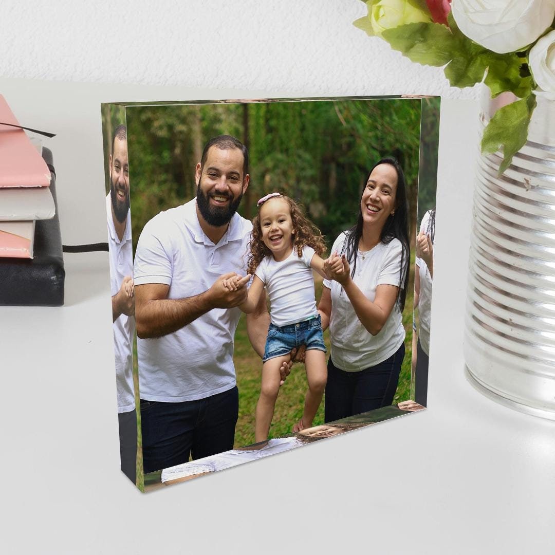 Custom Family Photo Plaque, Gifted for Family, Personalized Family ...