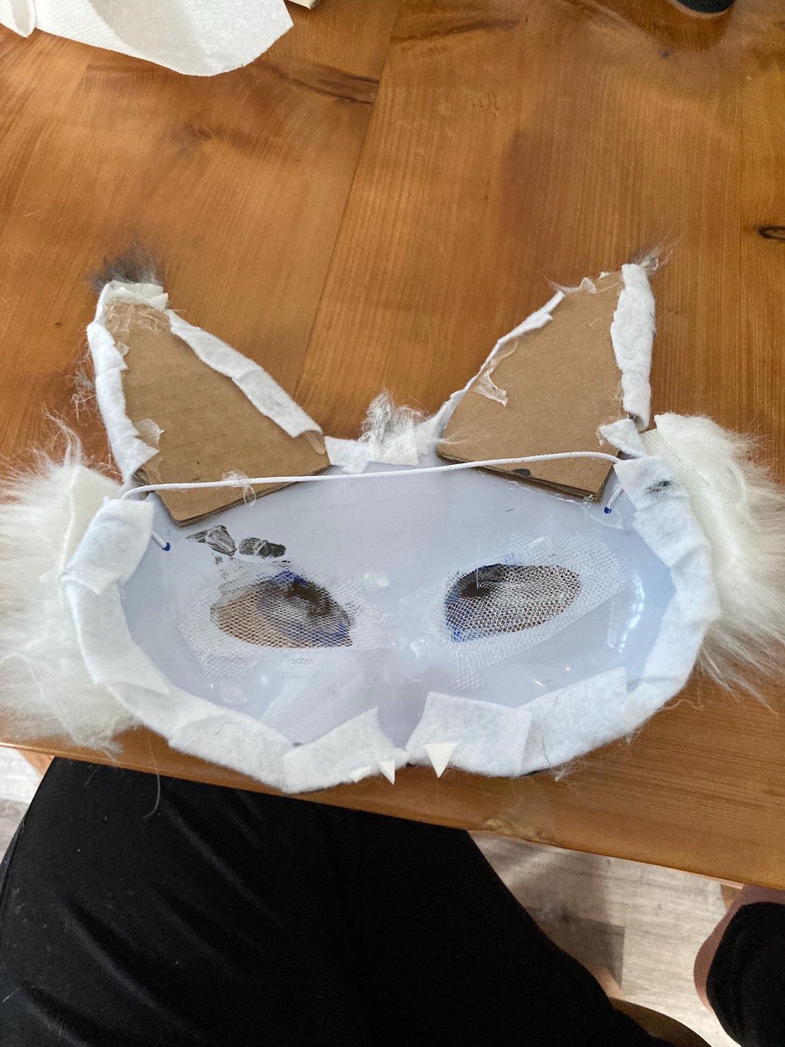 A Gray Tabby Cat Mask - Etsy