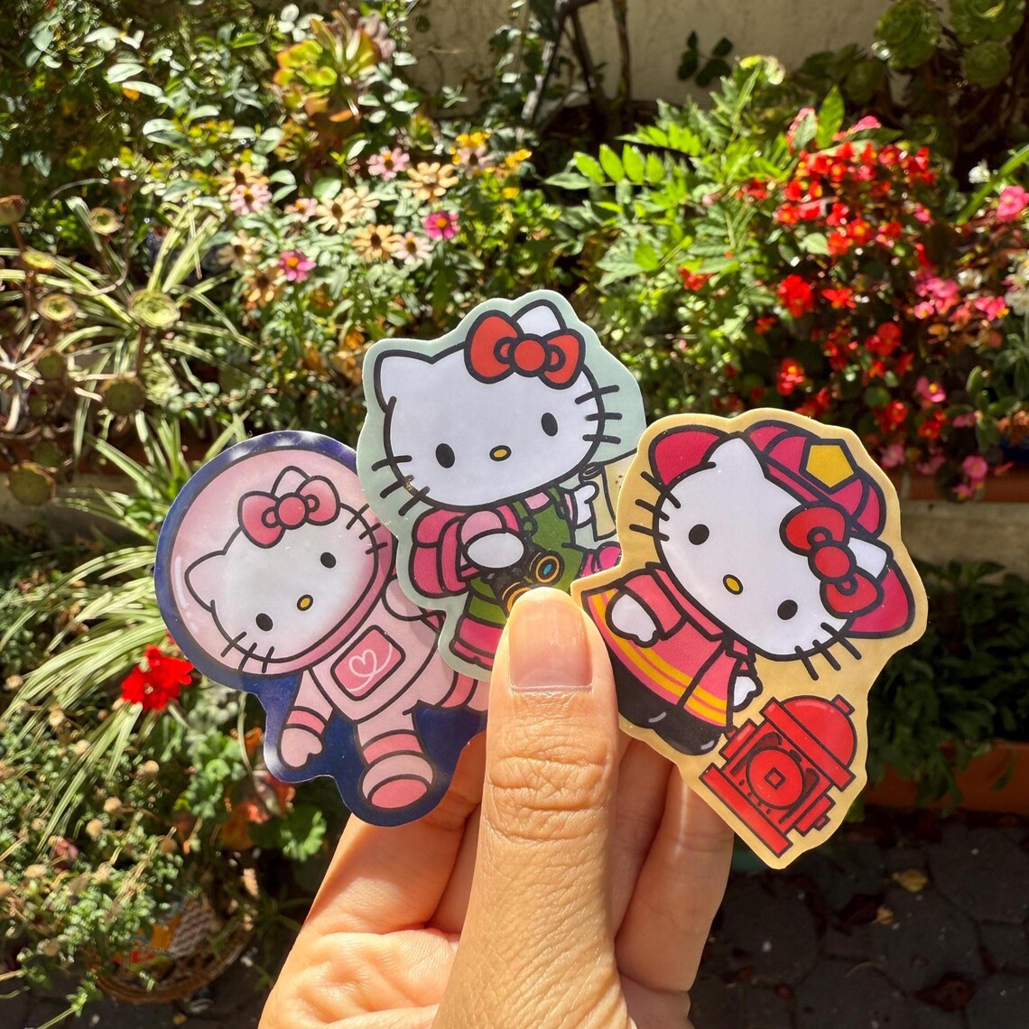Hello Kitty Careers Sticker Pack | Hello Kitty Jobs - Etsy