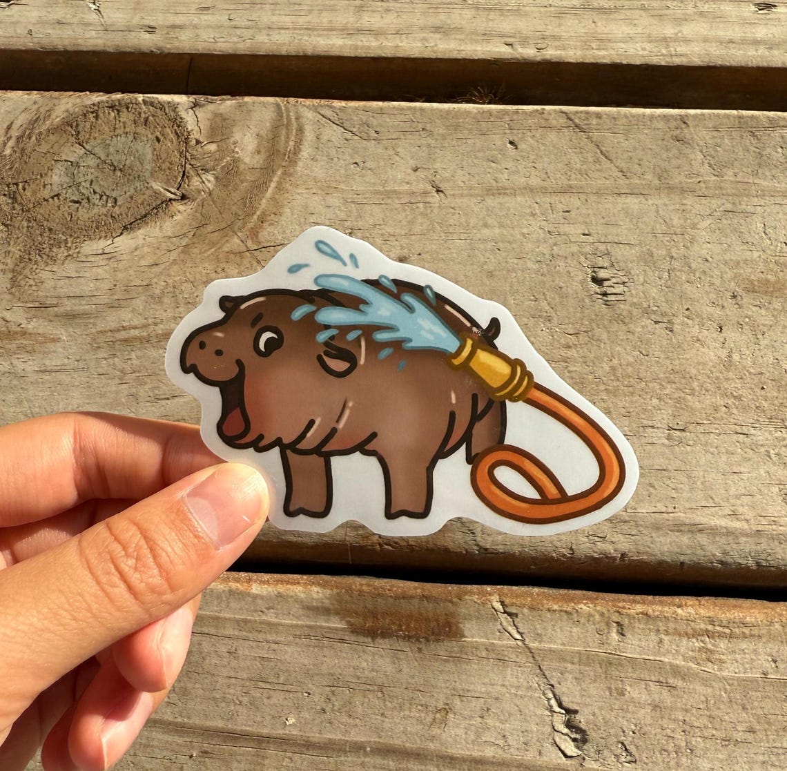 Moo Deng Sticker Pack | Cute Moo Deng Stickers - Etsy