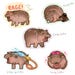 Moo Deng Sticker Pack | Cute Moo Deng Stickers - Etsy