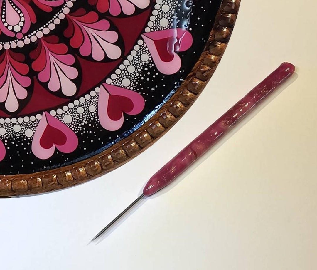 Dot Art Swoosh Tool for Dot Mandalas, Think Pink, Swish Tool, Needle ...