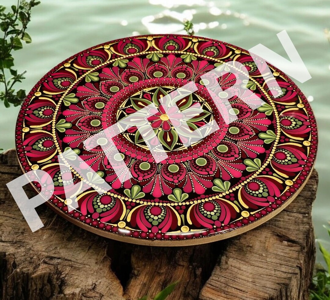 Napa Valley, Dotting Pattern, Master Class, Dotting, How to Dot, Conversion Chart, Tool Chart ...