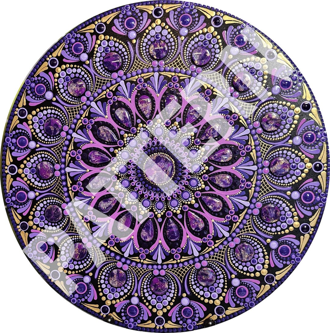 Lavender Fields, Pattern, Dotting Pattern, Dotting, How to Dot, Conversion Chart, Tool Chart ...