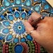 Blue Bayou, Pattern, Tutorial, Step by Step, Dotting Pattern, Dot Mandala Tutorial, Dotting ...