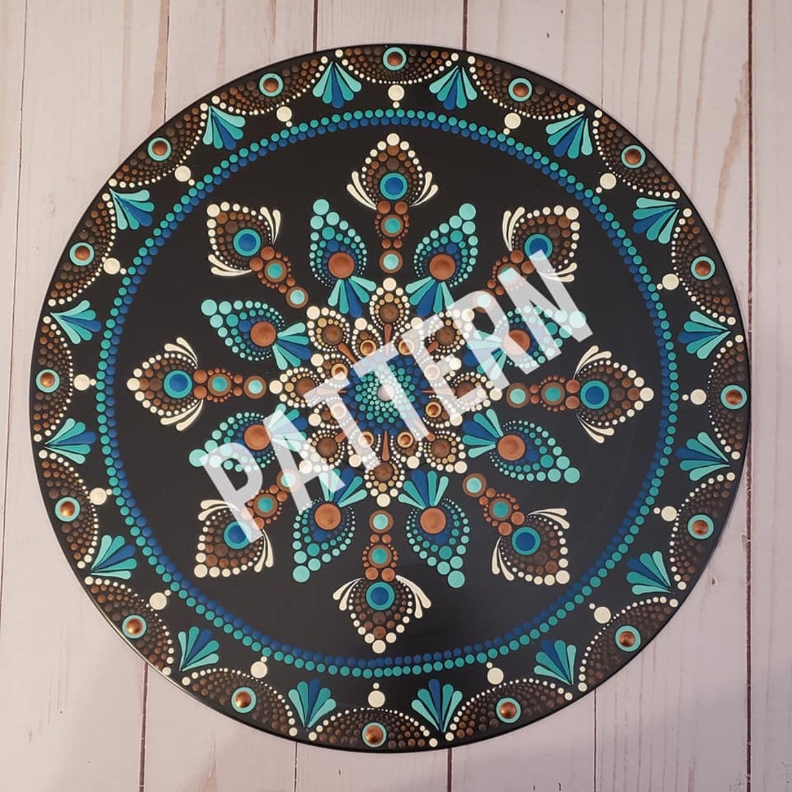 Taos Pattern Dotting Pattern Mandala Pattern Dotting - Etsy Canada