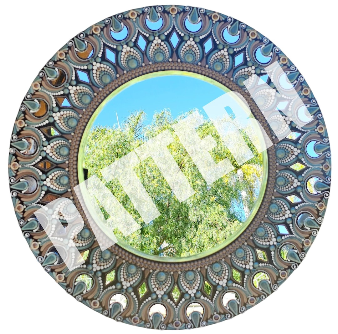 Mirror Lake, Master Class, Dotting Pattern, Dotting, How to Dot, Conversion Chart, Tool Chart ...