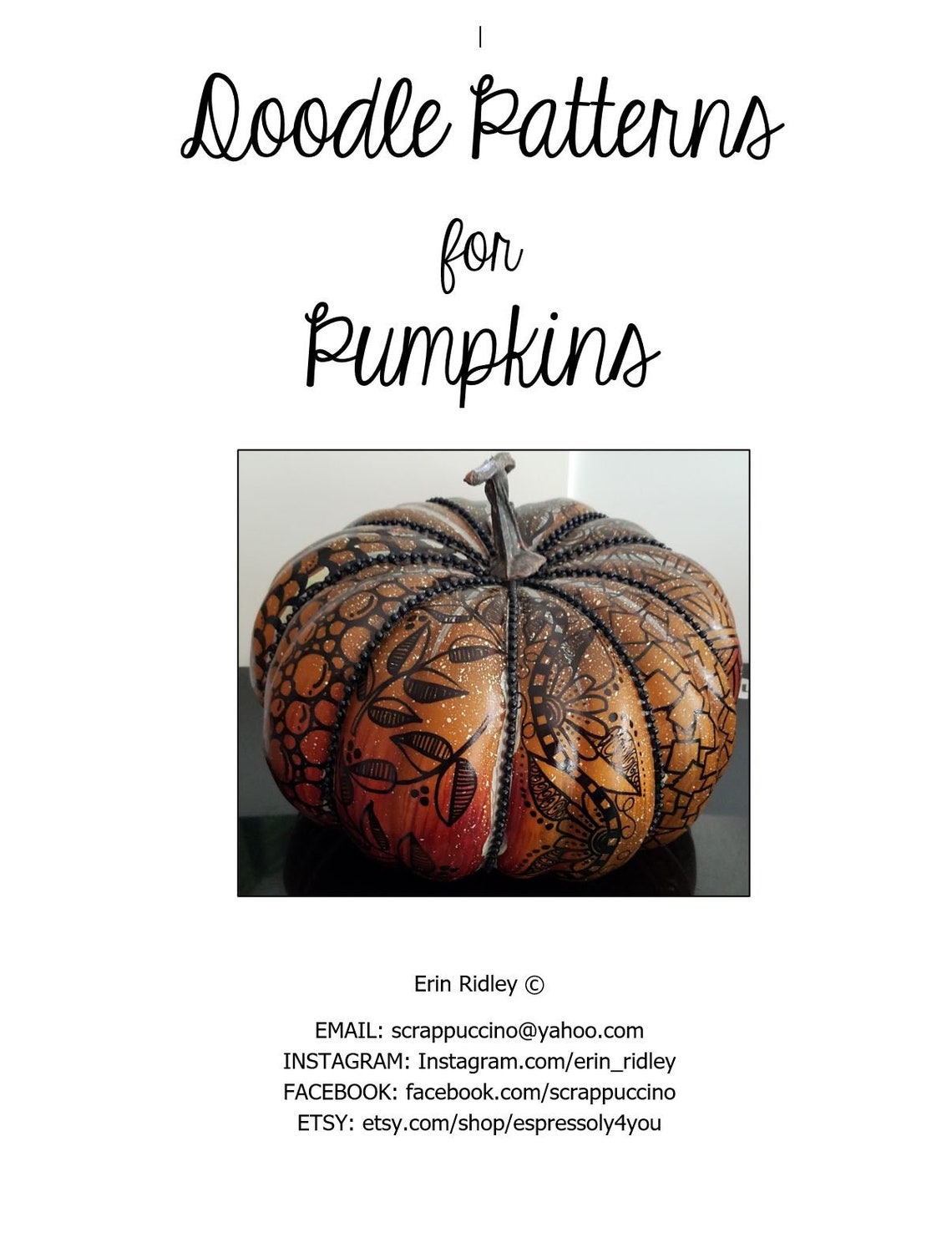 Doodle Pumpkins, Pattern, Doodling, Decorative Pumpkins, Halloween ...