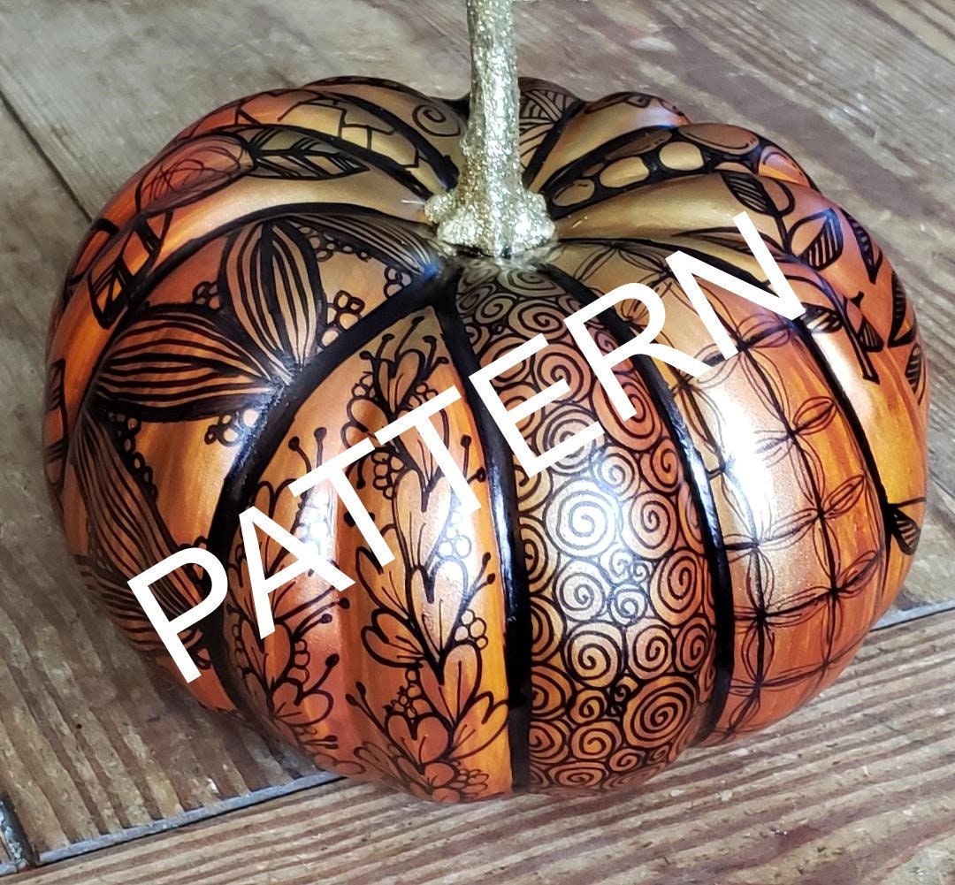 Doodle Pumpkins, Pattern, Doodling, Decorative Pumpkins, Halloween ...