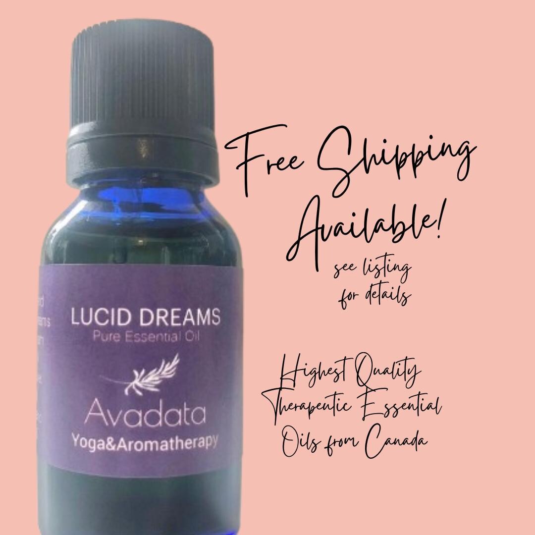 Lucid Dreams Oil Blend: Vivid Enhancer - Diffuser or Topical Mix (3-4 ...