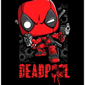 Deadpool Artwork, Sticker, Vector Bundle - Etsy
