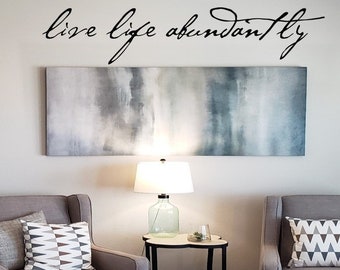 Live Life Wall Decal - Etsy