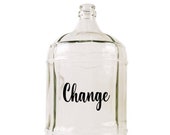 Change Decal / Pocket Change Decal / Lost Change Label / Keep - Etsy