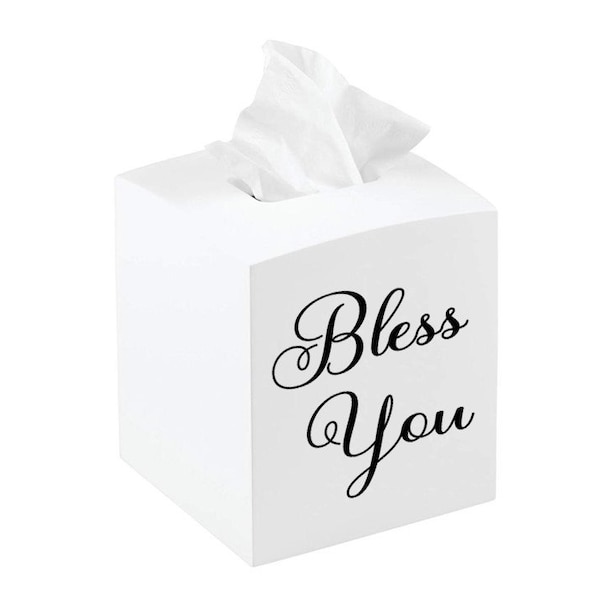 Bless You Tissue Box - Etsy